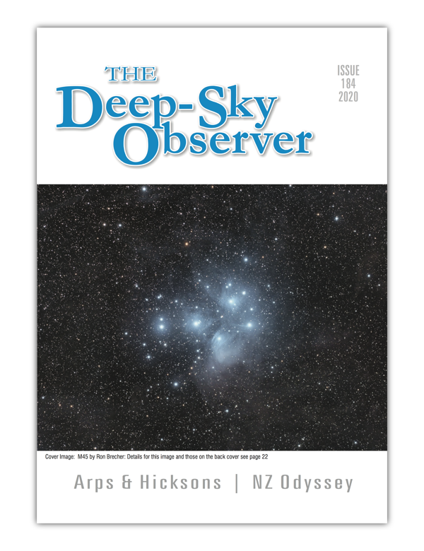 Webb Deep-Sky Society: The Deep-Sky Observer: Issue 184