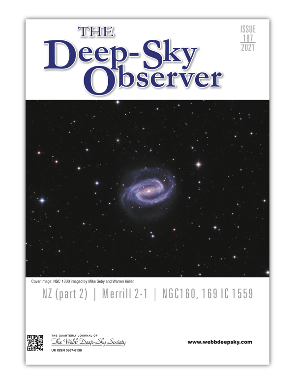 Webb Deep-Sky Society: The Deep-Sky Observer: Issue 187